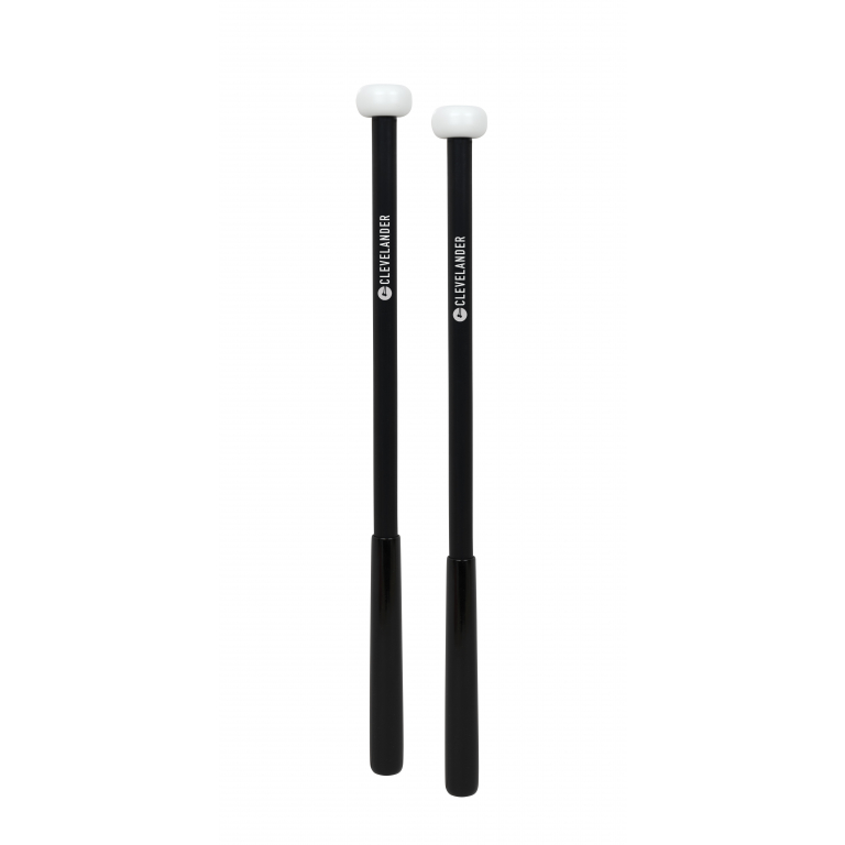 Clevelander Percussion Marching Tenor Mallets – Delrin White – BR ...